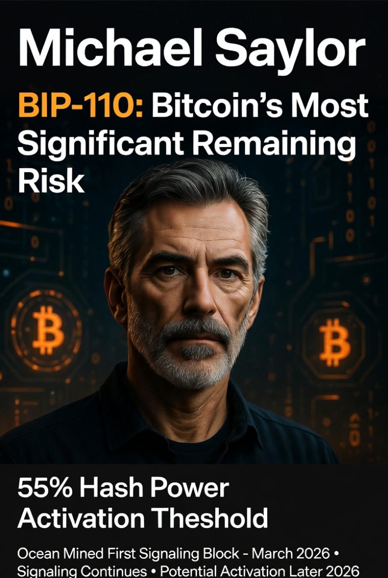 Michael Saylor Flags BIP-110 as Bitcoin’s Biggest Remaining Risk ...